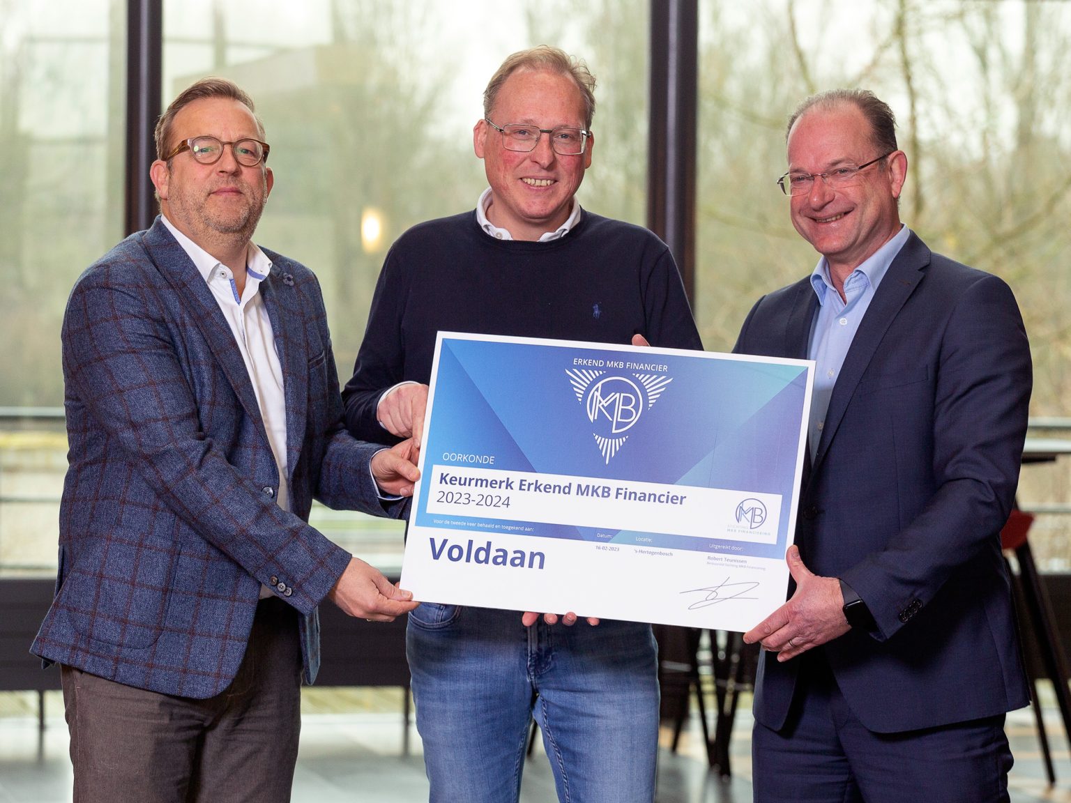 Financieren met goed fatsoen en keurmerk bij Voldaan - Stichting MKB ...